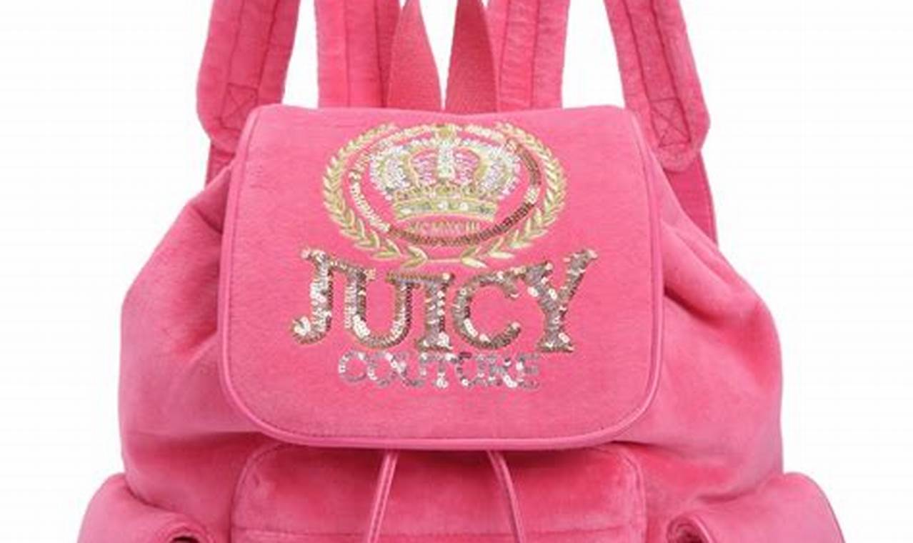 Pinktastic Style: Juicy Couture Backpack Glam for Backpackers!