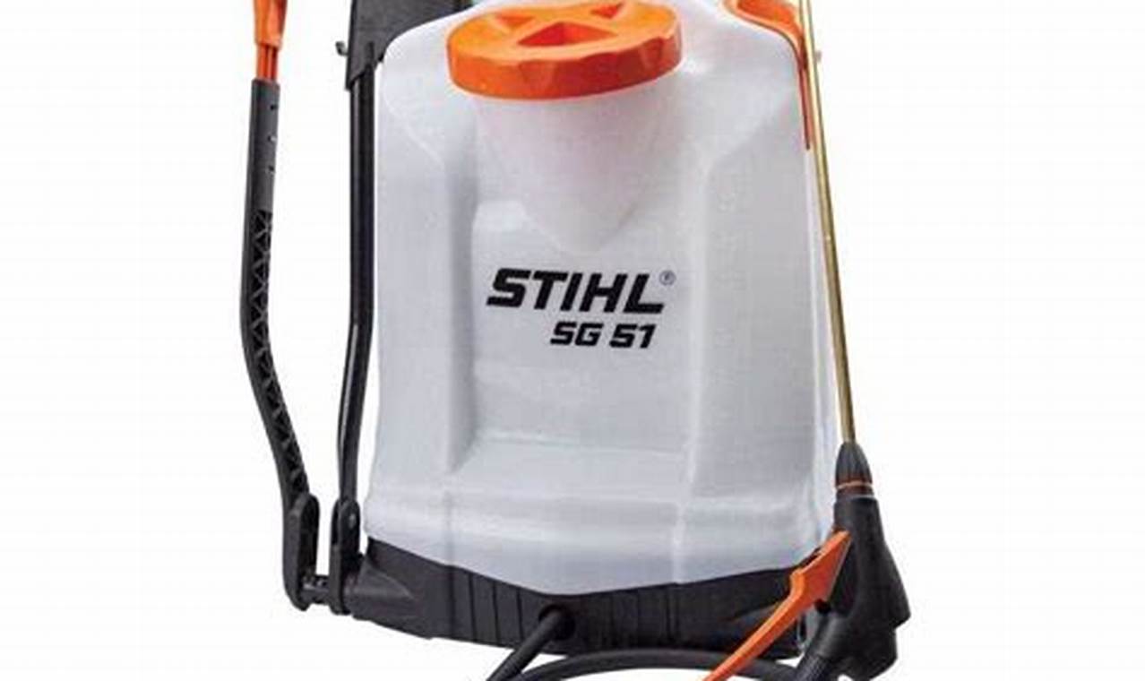 Stihl Backpack Sprayer Parts: Repair & Replacement