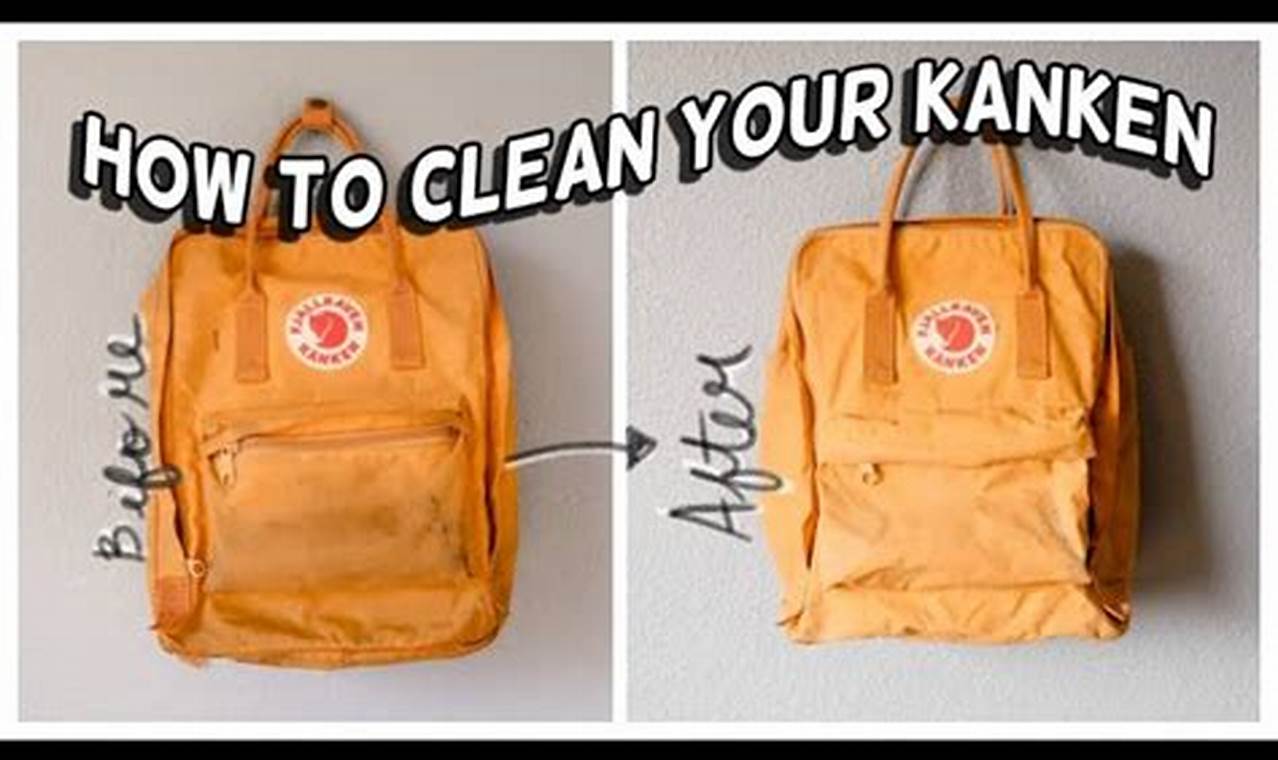 Easy How to Clean Fjallraven Backpack + Care Tips