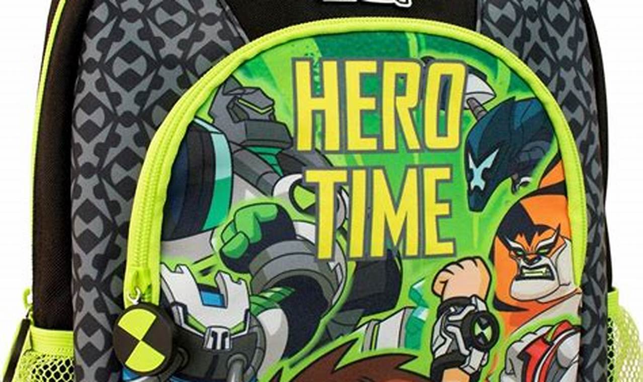 Ben 10 Backpack Guide: Alien Style for School!