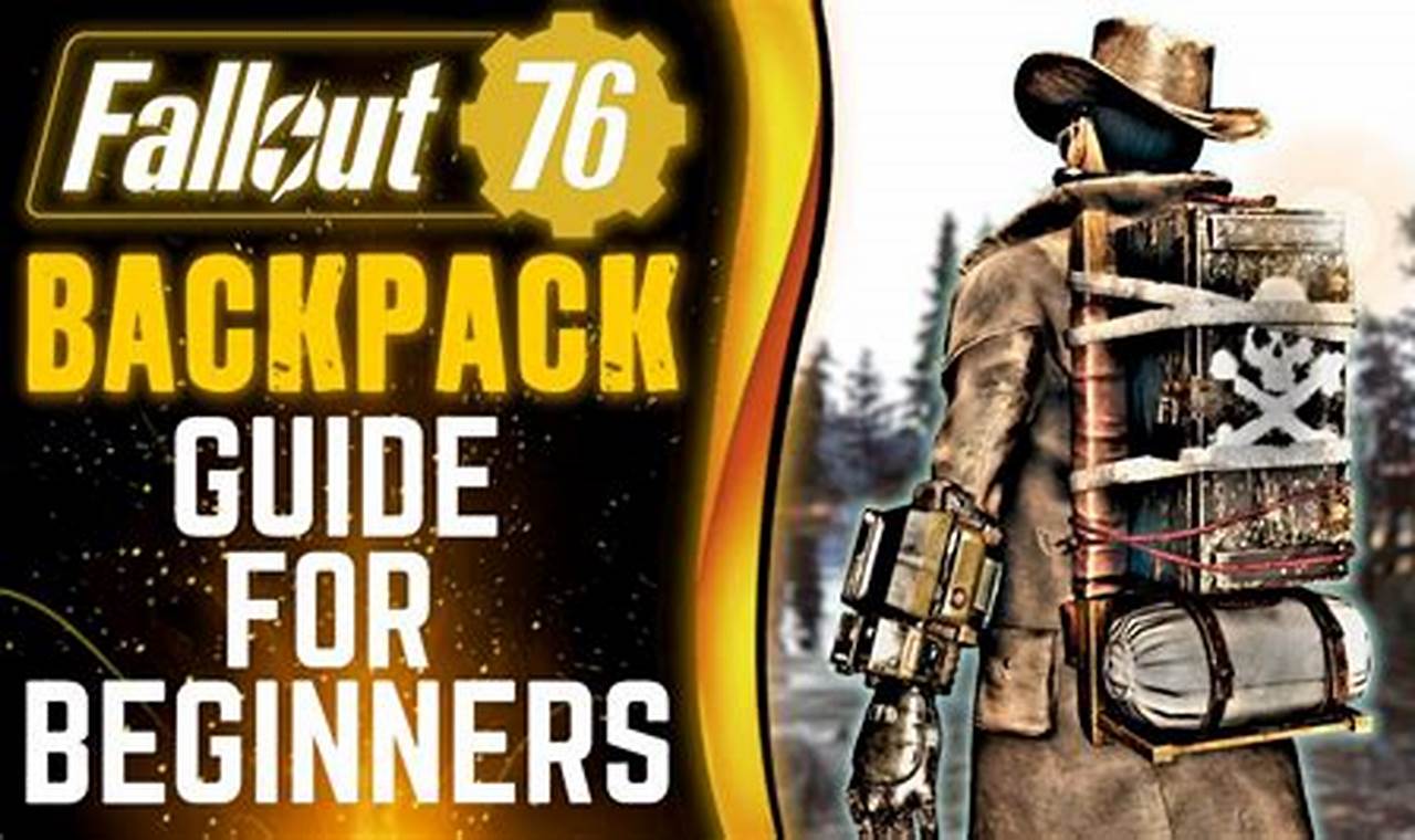 Get Atomic! Fallout 76 Backpack Plan & More