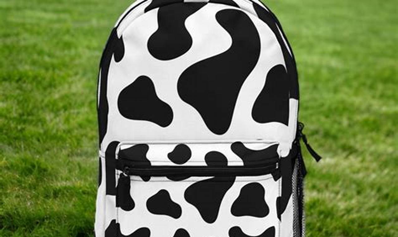 Cute Cow Backpacks: Moo-ve Your Style + Backpacking Tips