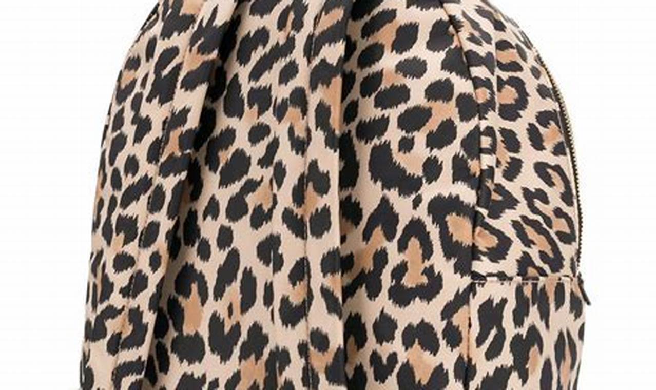 Bold Style: Leopard Backpacks for the Trendsetting Backpacker