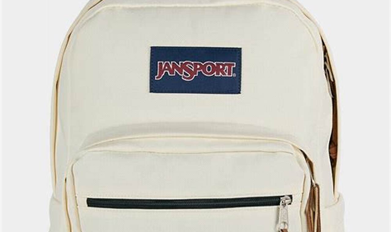 Buy Cream JanSport Backpacks Online! Durable & Stylish