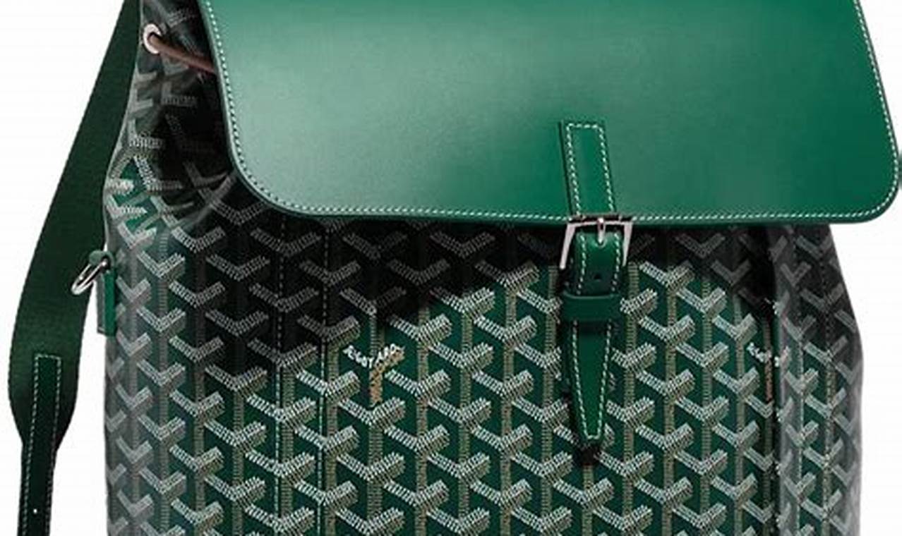 Goyard Alpin Backpack: The Luxury Backpacker's Essential