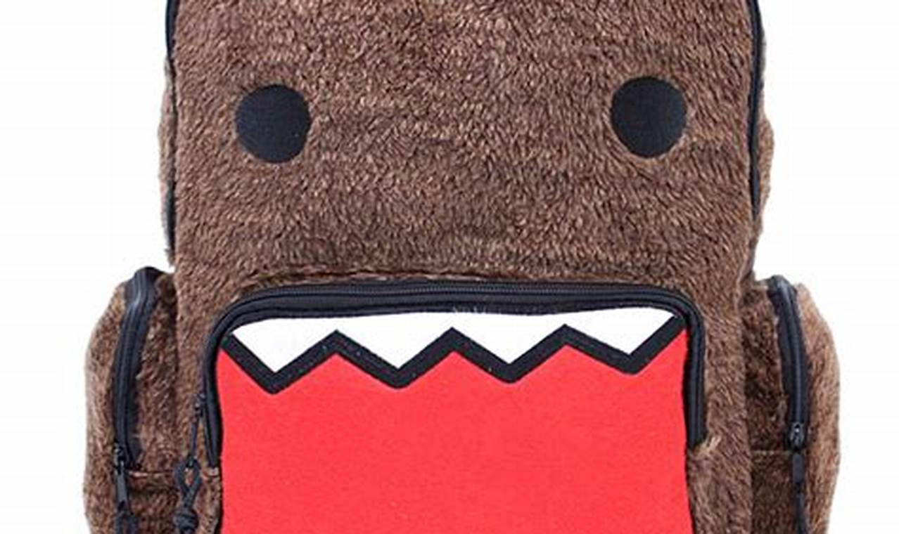 Domo Kun Backpack: Your Kawaii Adventure Awaits!