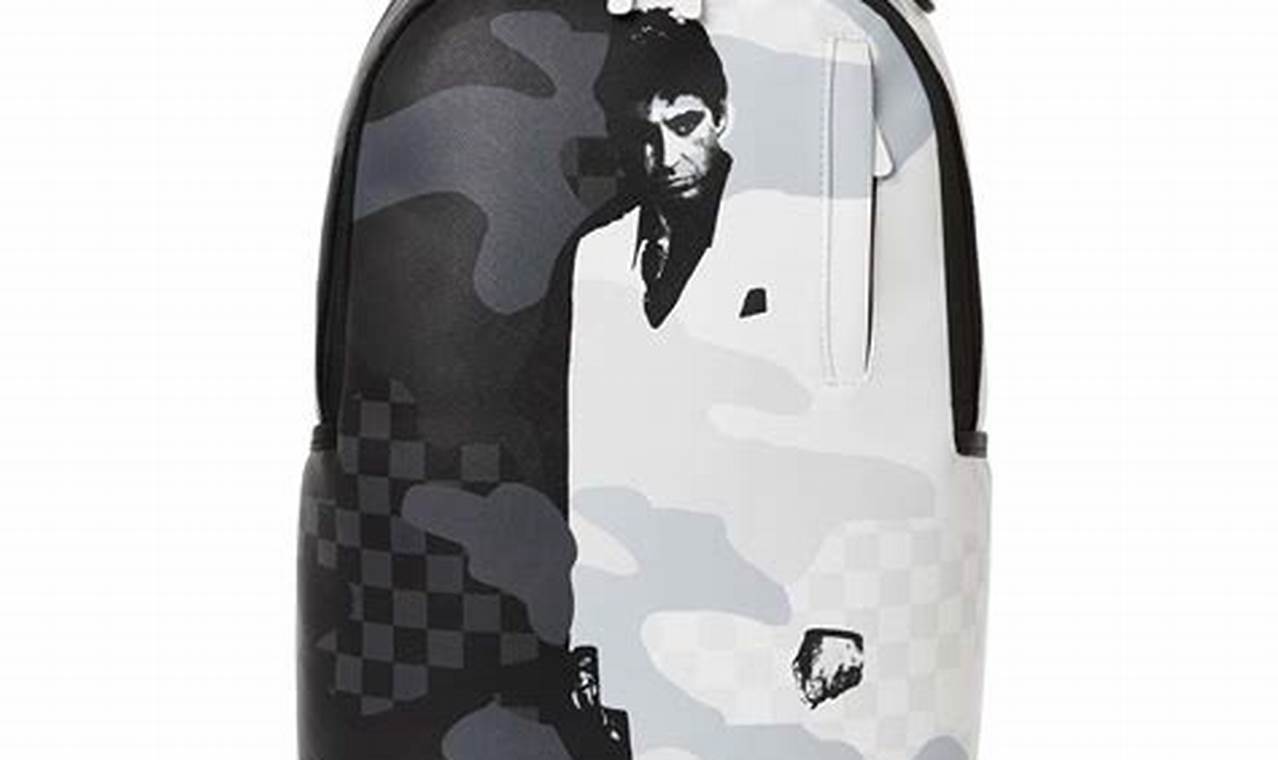 Iconic Style: Scarface Backpack Sprayground Collab [2024]