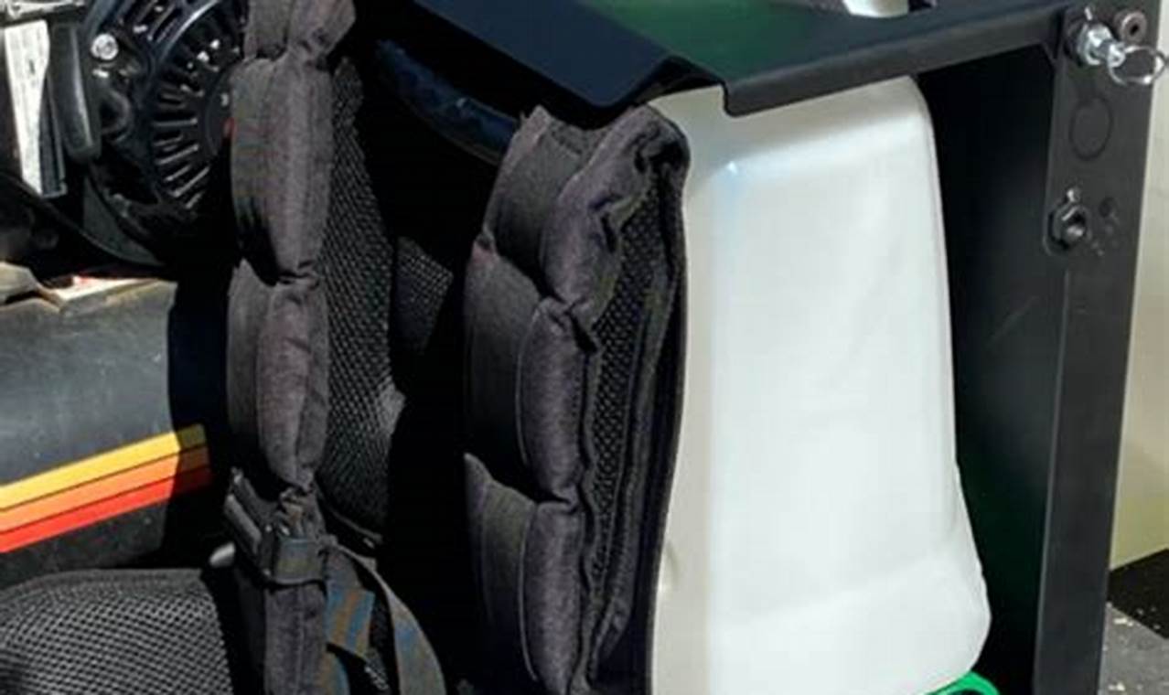 Spray Smarter: Backpack Sprayer Rack Storage Solution