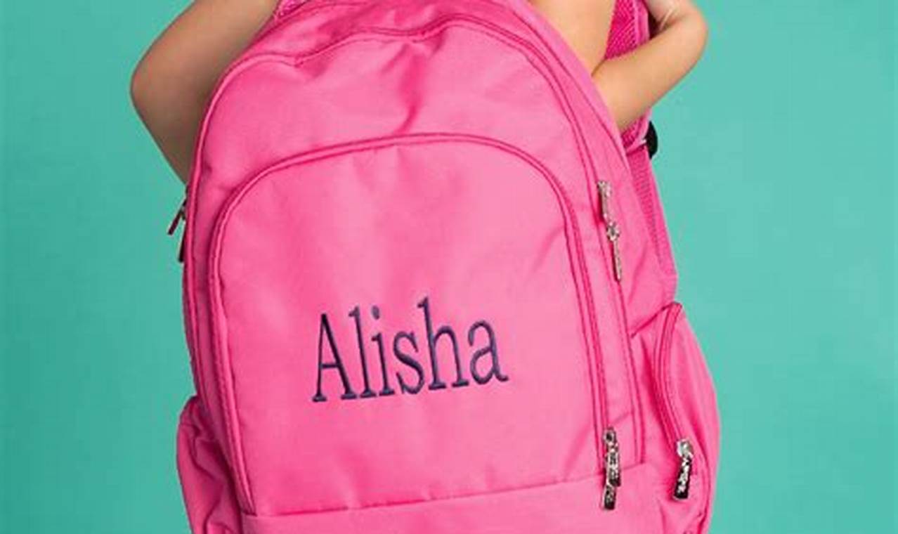 Custom Creations: Personalized Backpacks for Kids on the Go!